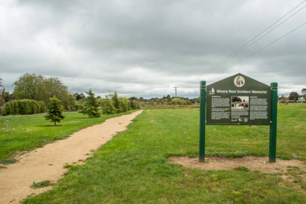 Miners Rest Soldiers Memorial Park | Goldfields Guide