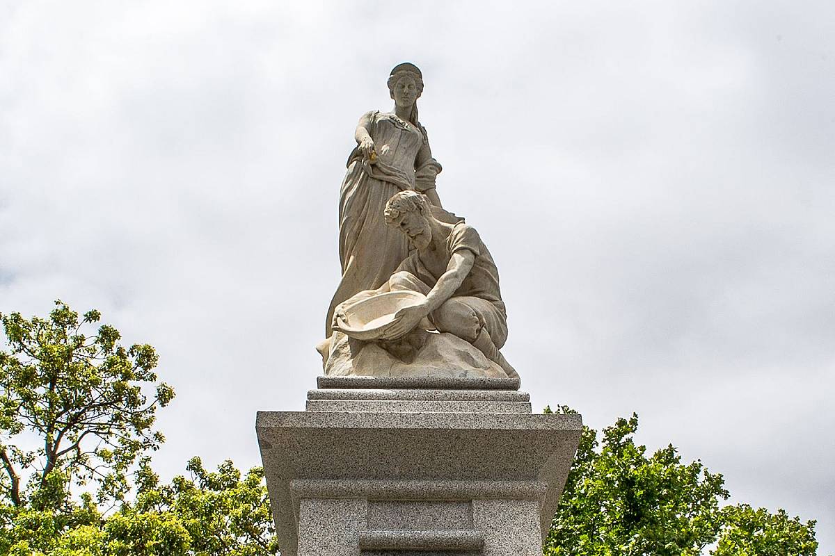 Discovery of Gold Monument | Goldfields Guide