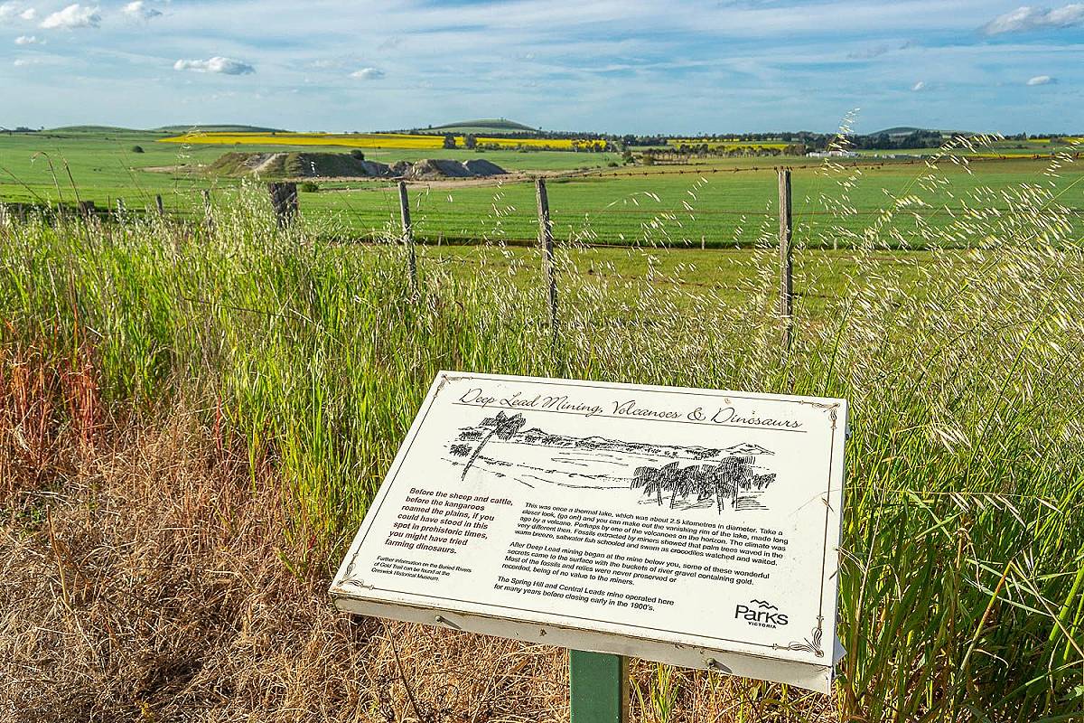 Deep Lead Mining, Volcanoes and Dinosaurs | Goldfields Guide