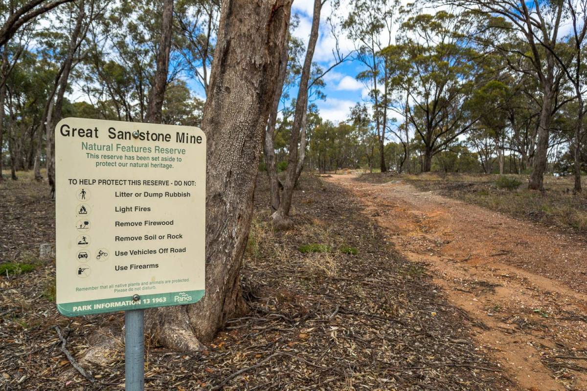Great Sandstone Mine | Goldfields Guide