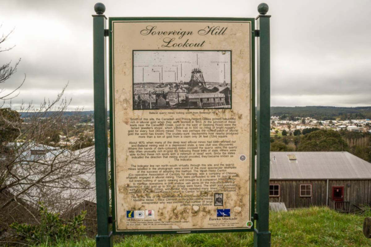 Sovereign Hill Lookout | Goldfields Guide