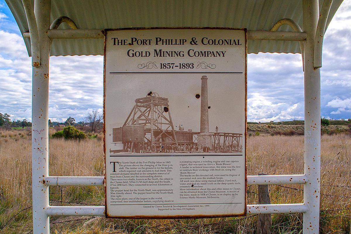 Clunes Gold Discovery Monument | Goldfields Guide