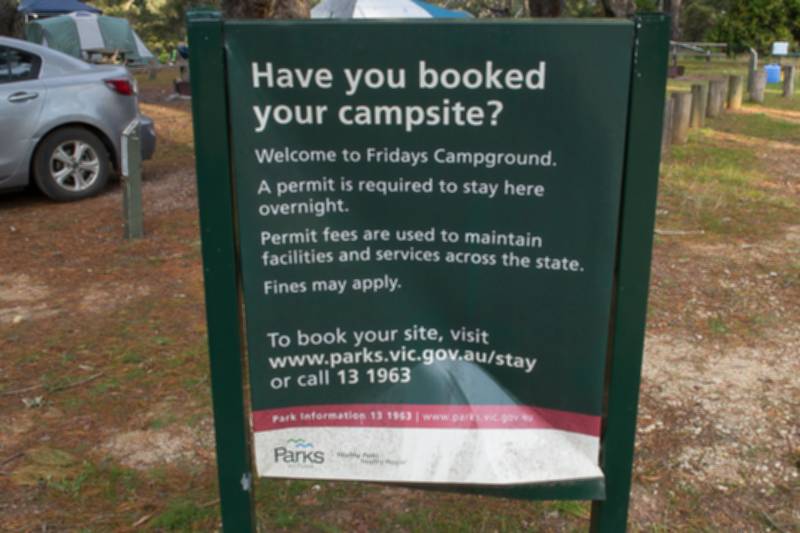 Friday's Campground | Goldfields Guide
