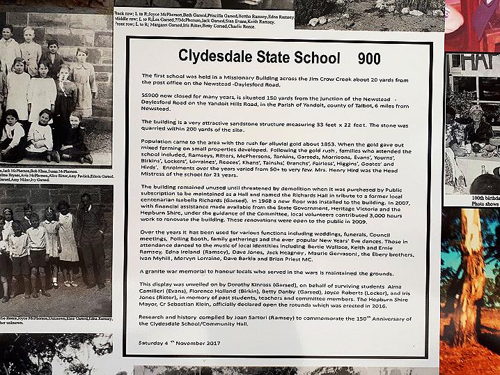 Clydesdale State School and War Memorial | Goldfields Guide