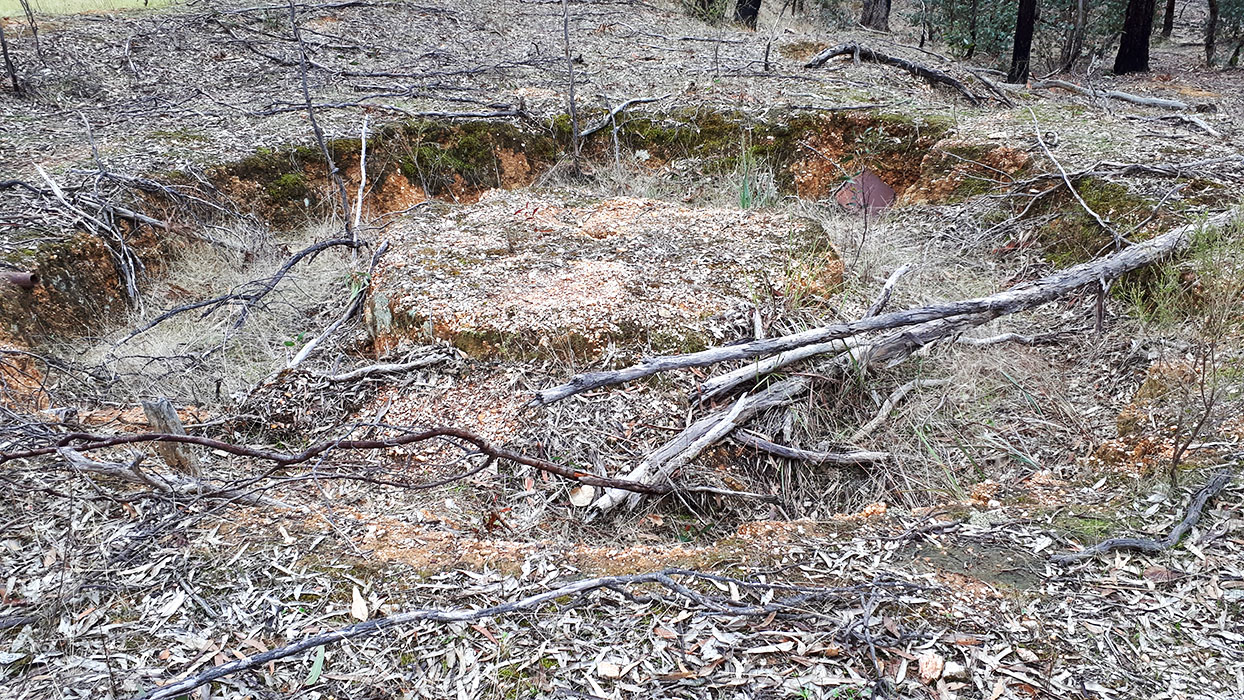 Schicer Gully Dam Gold Puddler | Goldfields Guide