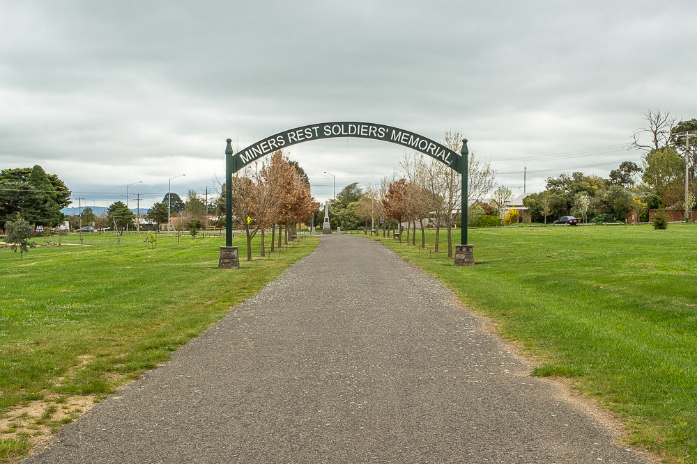 Miners Rest Soldiers Memorial Park | Goldfields Guide